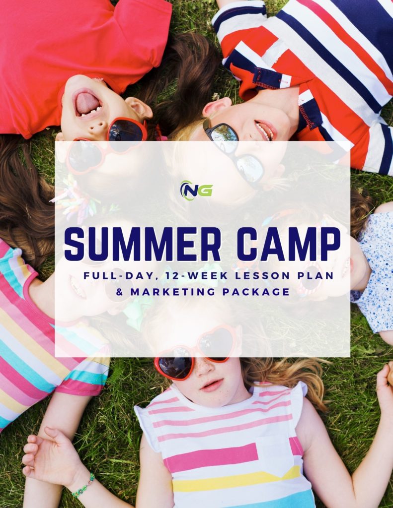 Summer Camp Lesson Plan & Marketing Package - Next Generation Gym Owners